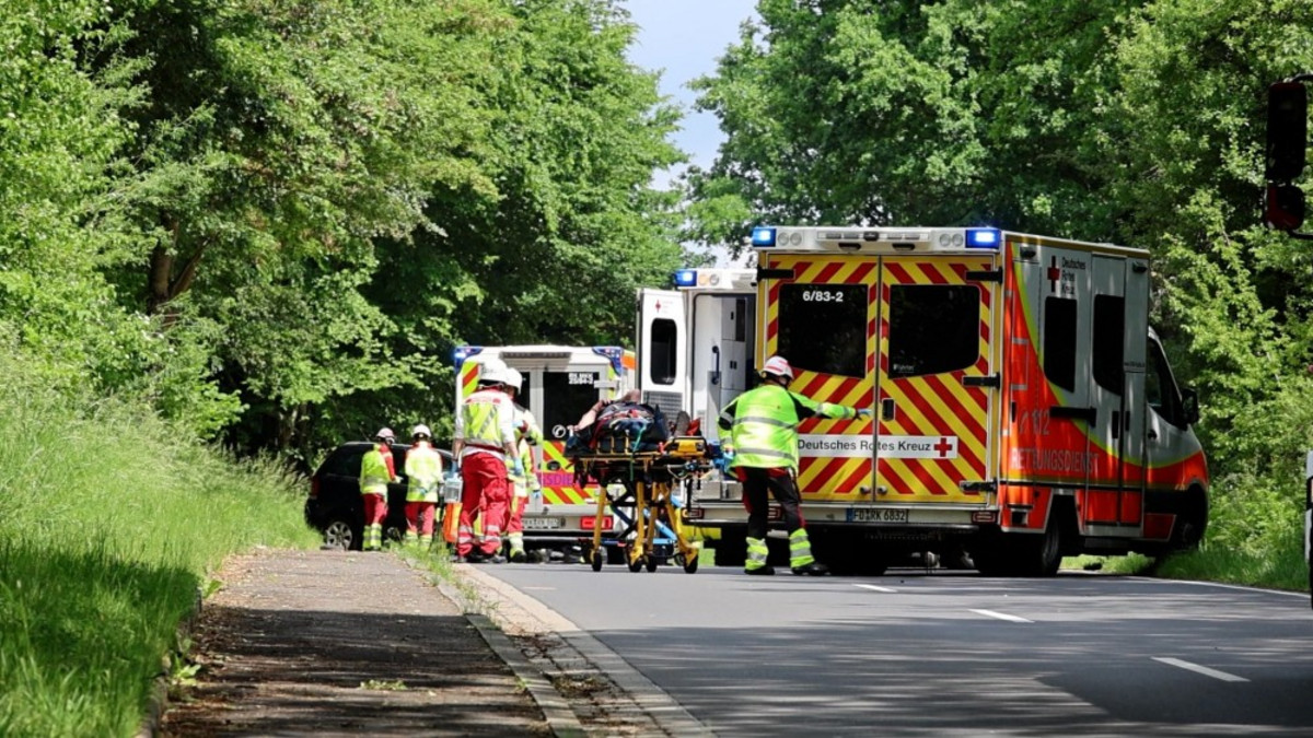 Frontalcrash in Flieden: Zwei Personen verletzt