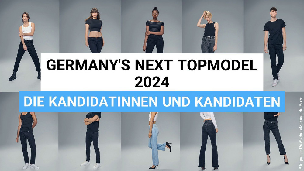 Germany’s Next Topmodel 2024: Die Kandidatinnen und Kandidaten