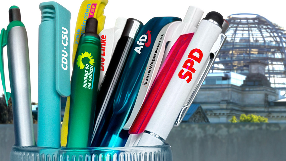Partei-Vergleich zur Bundestagswahl: Wahlprogramme in Kurzfassung