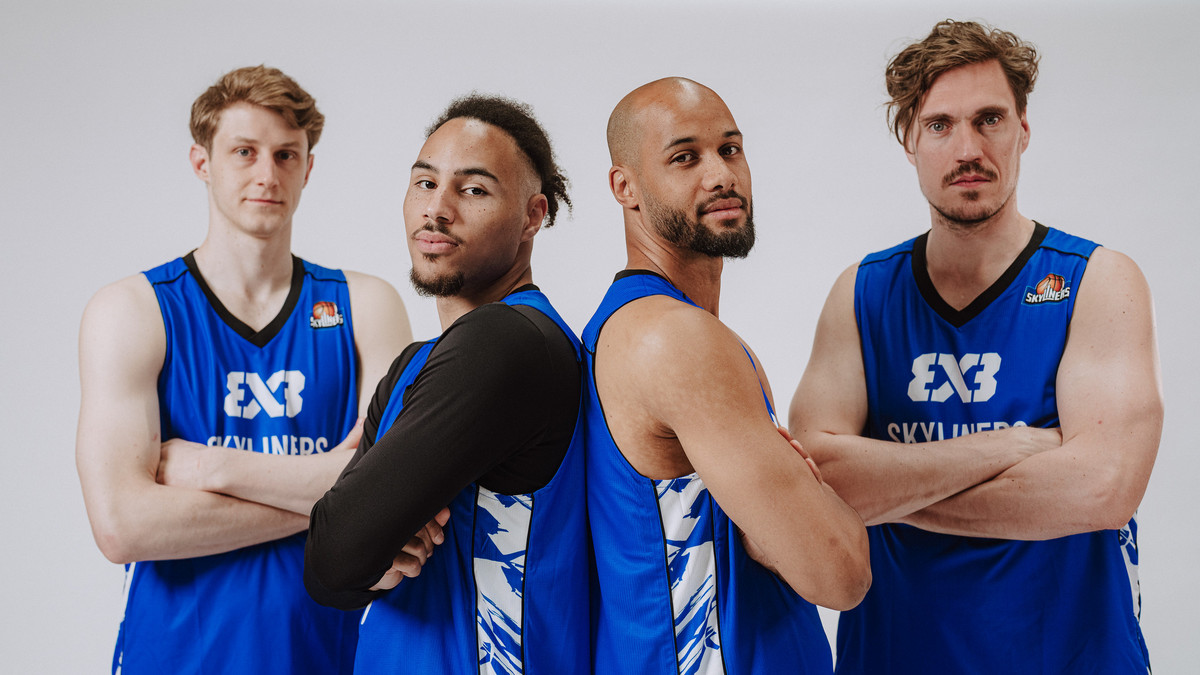 Mit 3x3-Basketball um die Welt: Skyliners mit neuem Team