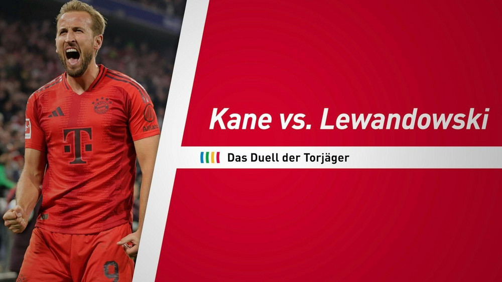 Kane vs. Lewandowski: Das Duell der Torjäger