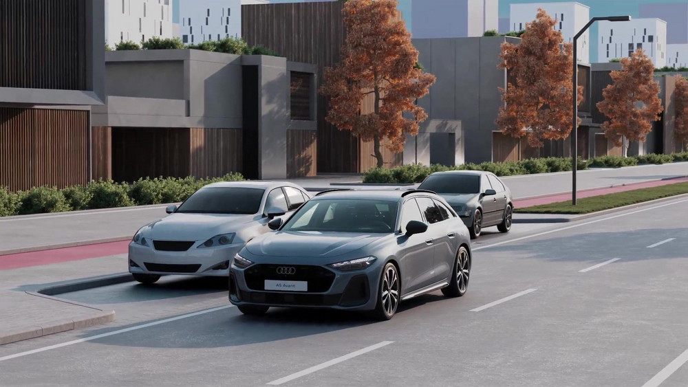 Audi A5 Avant – Fahrwerkstechnologie – Animation