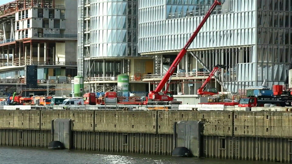 Baustellen-Unfall in Hamburg: Mindestens vier Tote