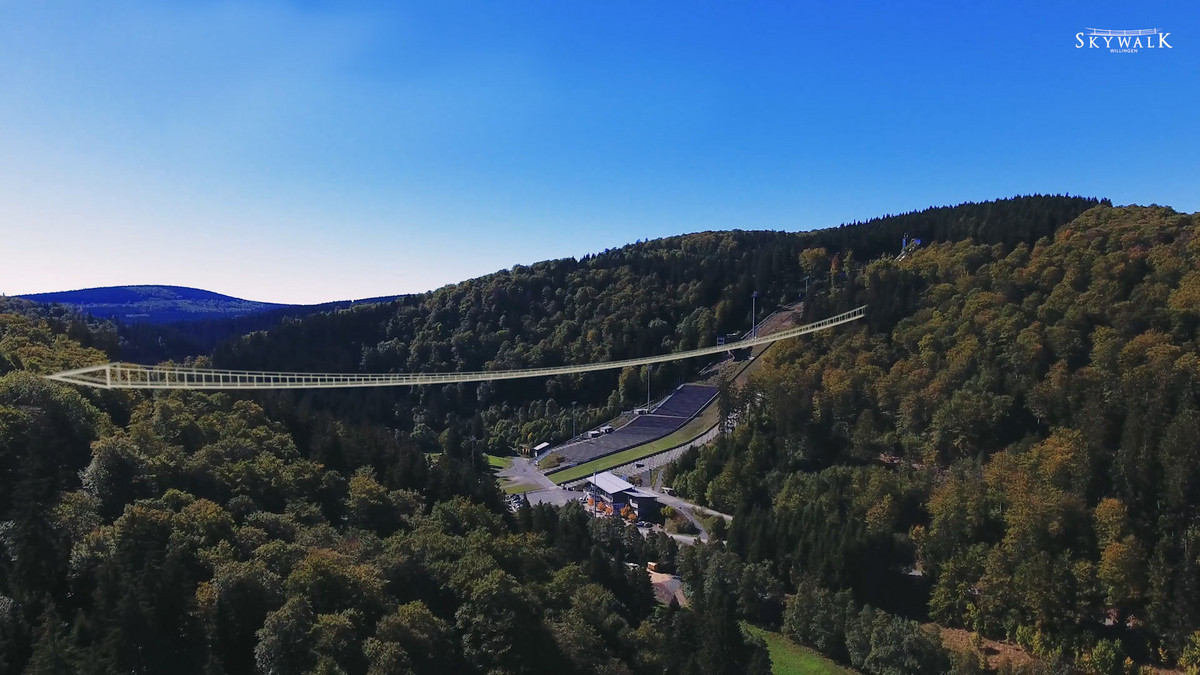 Arbeiten am Willinger Skywalk gehen auf Zielgerade
