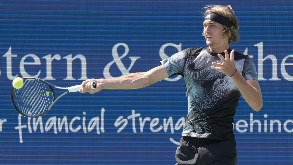Alexander Zverev steht nach Zwei-Satzsieg im Halbfinale von Cincinnati
