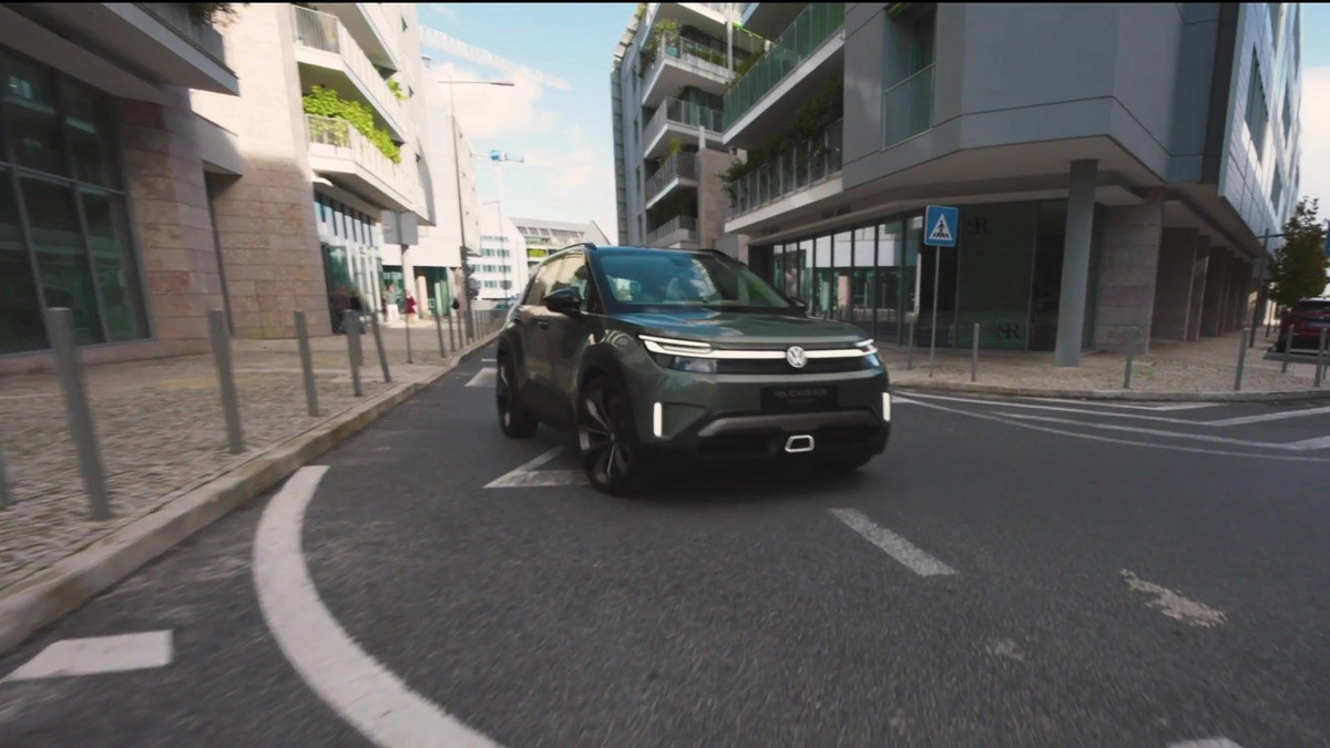 Der Volkswagen ID. CROSS Concept - Heckpartie-Design