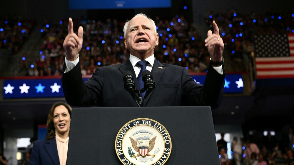 Tim Walz begeistert US-Demokraten