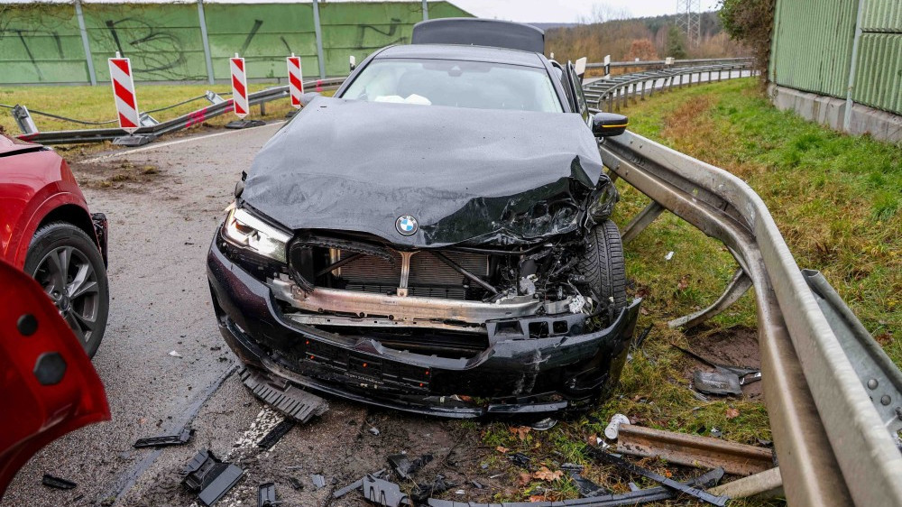 Sechs Verletzte bei Unfall auf A66 bei Eichenzell