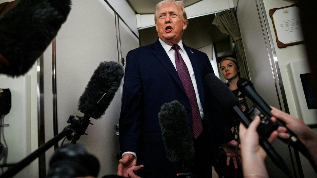 Trump zur Lage im Iran: USA prüfen "sehr starke Optionen"