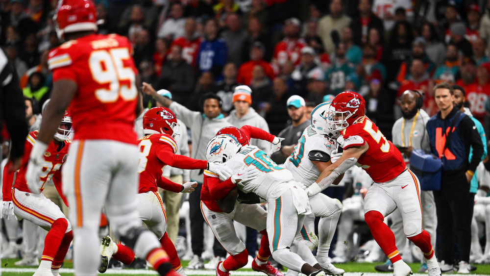 Frankfurt: 1. NFL-Spiel in Hessen - Chiefs gewinnen gegen Dolphins