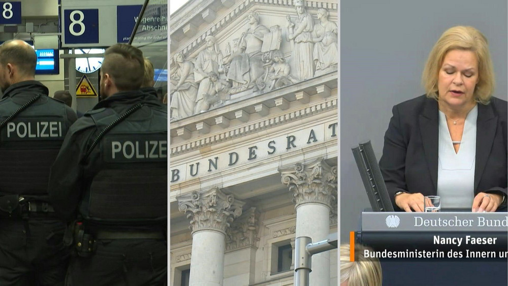 Sicherheitspaket im Bundestag beschlossen - aber im Bundesrat teilweise abgelehnt