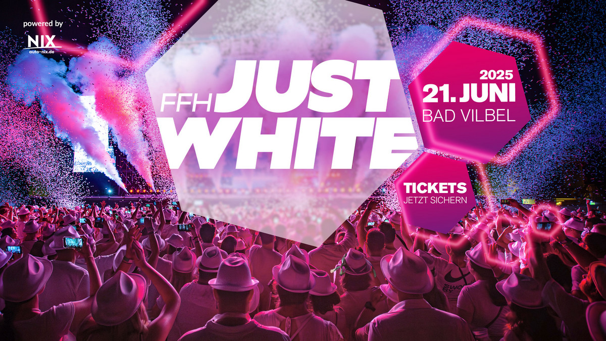 FFH Just White – Die Megaparty ganz in Weiß