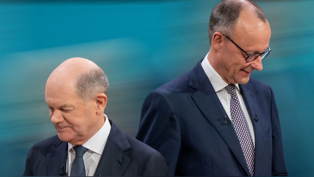 Scholz und Merz im Kanzler-Duell