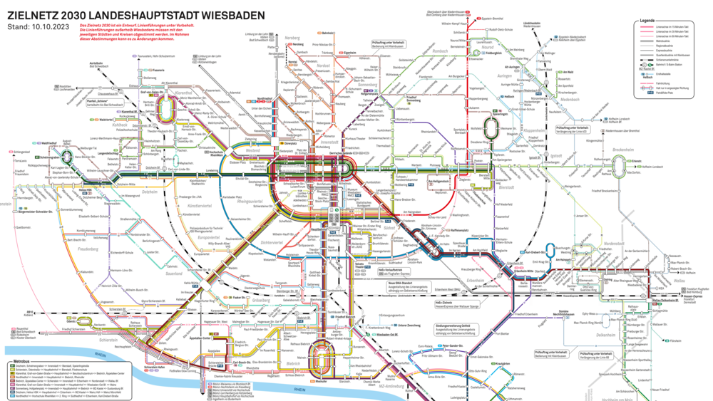 Neuer Fahrplan für Wiesbaden