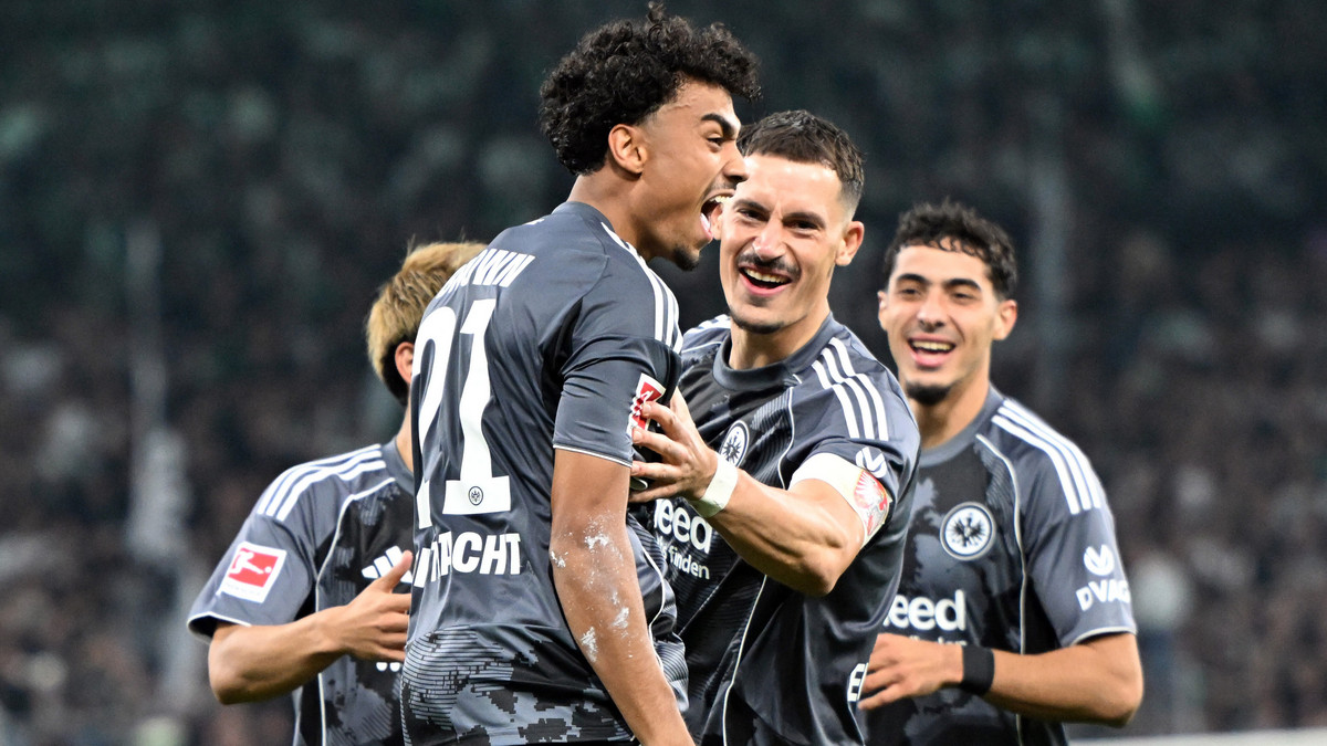 Eintracht Frankfurt mit 6:4-Sieg bei Borussia Mönchengladbach