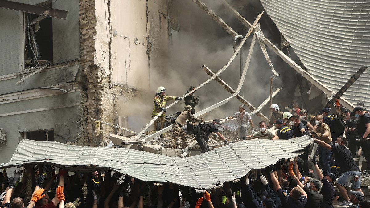 Kinderkrankenhaus in Kiew: Russische Raketenangriffe töten 40 Menschen