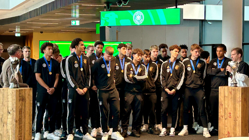 U17-Weltmeisterschaft: DFB-Junioren nach Titelgewinn in Frankfurt