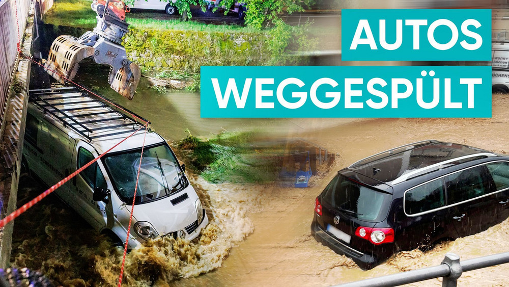 Unwetter in Deutschland: Starkregen flutet Städte und Gemeinden