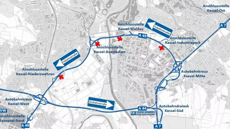 Trotz Verzögerung bei A49-Sanierung: Gesamtzeitplan steht weiter