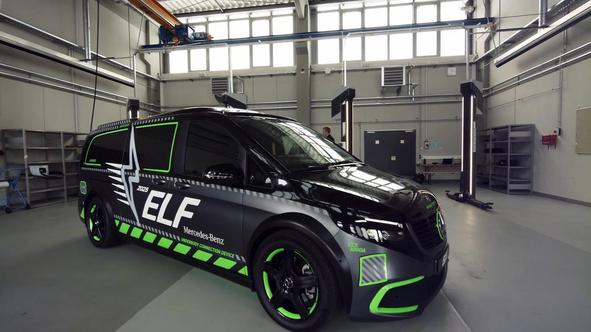 Mercedes-Benz ELF - Laden von Elektrofahrzeugen neu gedacht
