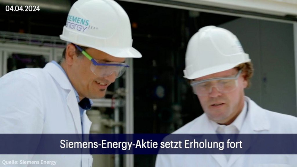 Aktie im Fokus: Siemens-Energy-Aktie setzt Erholung fort
