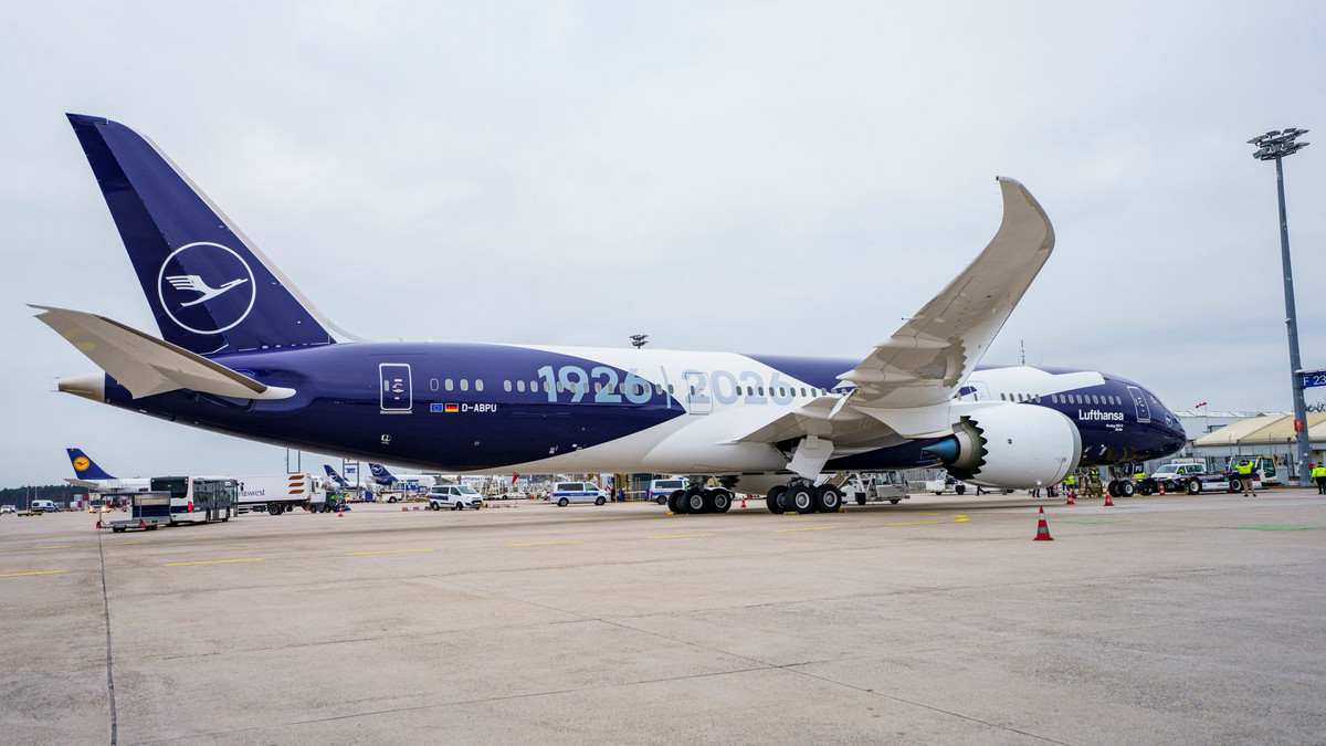 Lufthansa feiert 100 Jahre mit spezieller Lackierung