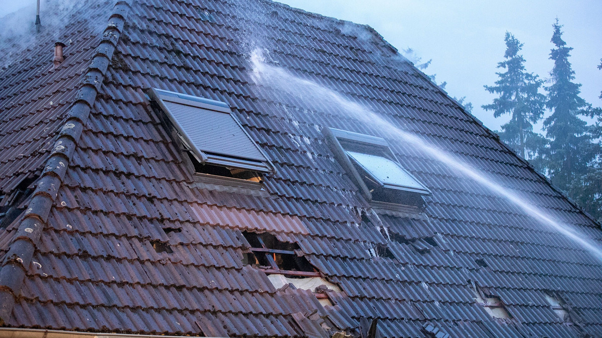 Hausbrand in Freiensteinau: Schaden im sechsstelligen Bereich
