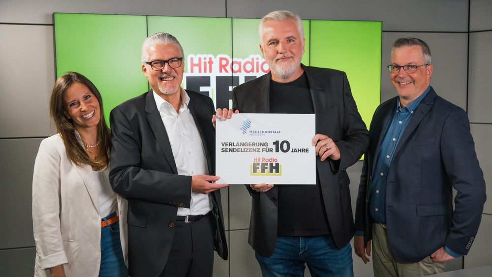 Sendelizenz für HIT RADIO FFH verlängert - erstmals um zehn Jahre