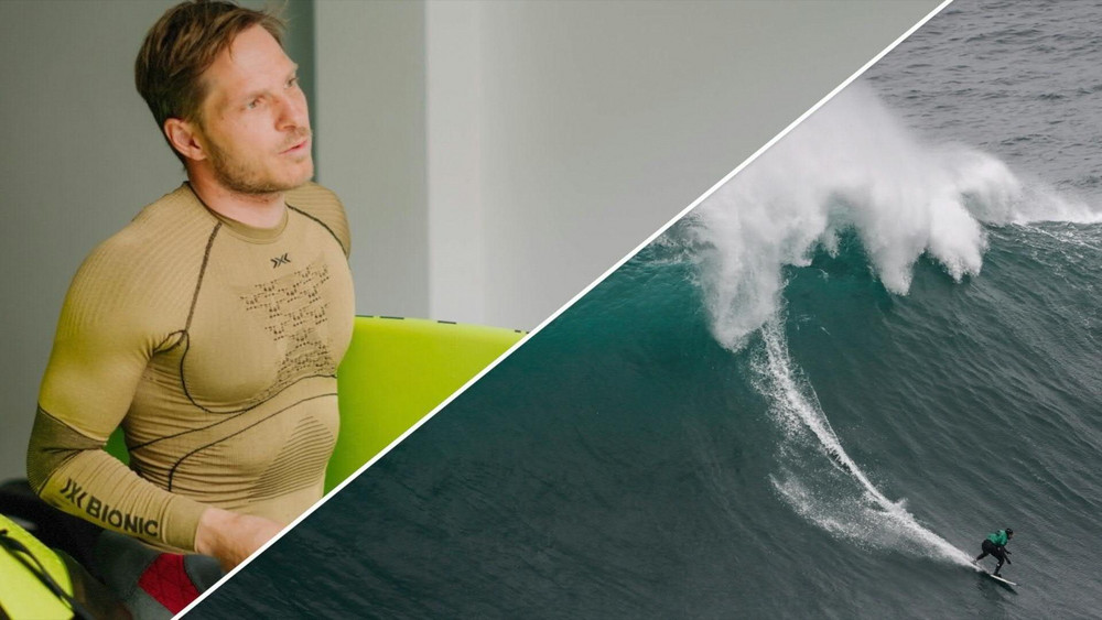 Neuer Weltrekord? Big-Wave-Surfer Steudtner surft Riesenwelle