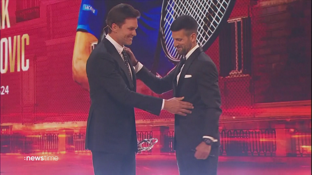 Laureus Awards 2024: Tom Brady überreicht Kumpel Nowak Djokovic ...