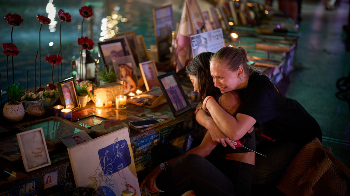 Gedenken an Opfer des Hamas-Überfalls