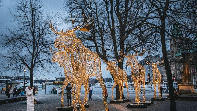 Lichter, Lichter, Lichter in Stockholm