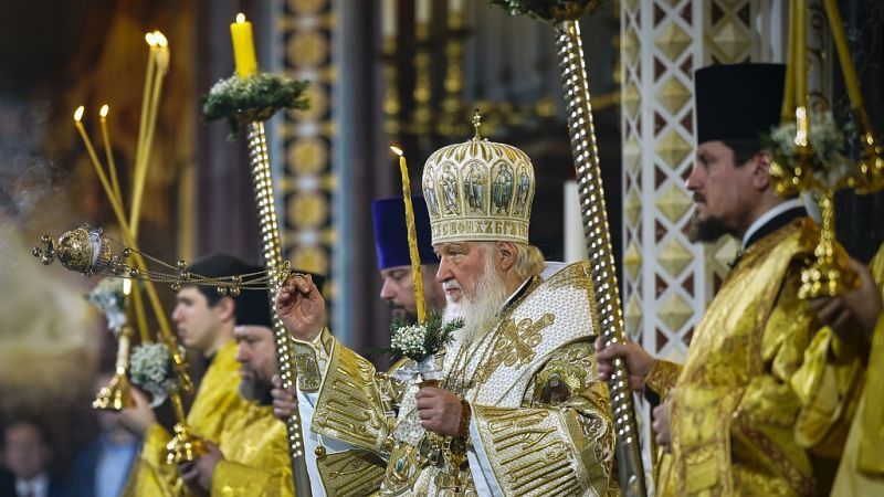 Orthodoxe Christen feiern Weihnachten