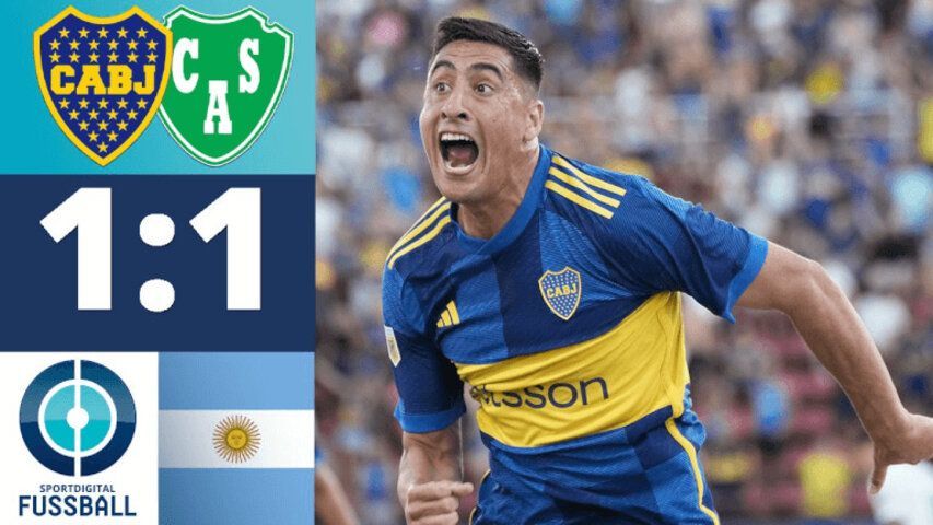 Boca Juniors - CA Sarmiento (Highlights)
