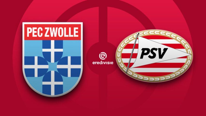 PEC Zwolle - PSV Eindhoven (Highlights)