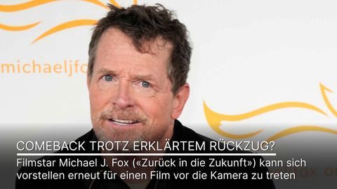 Michael J. Fox: Wäre bereit für ein Film-Comeback