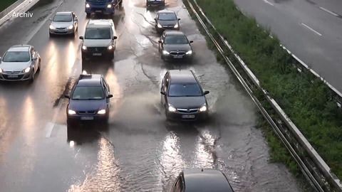 Gefahr für Leib und Leben: Heftige Regen-Prognose