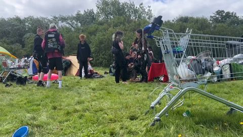 Punks auf Sylt: Protestcamp geht in die dritte Runde