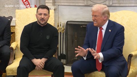 Nach Streit im Weißen Haus: Selenskyj drückt Bedauern über Eklat mit Trump aus