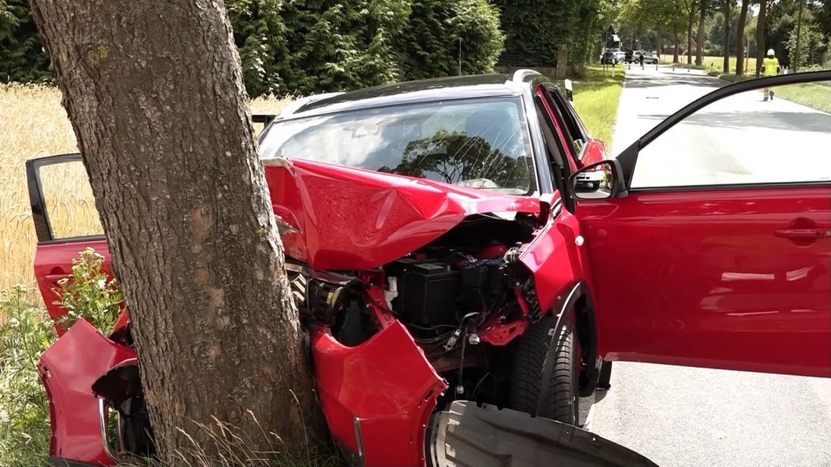 Schwerer Unfall im Landkreis Oldenburg: Auto prallt gegen Baum - 73-Jährige stirbt