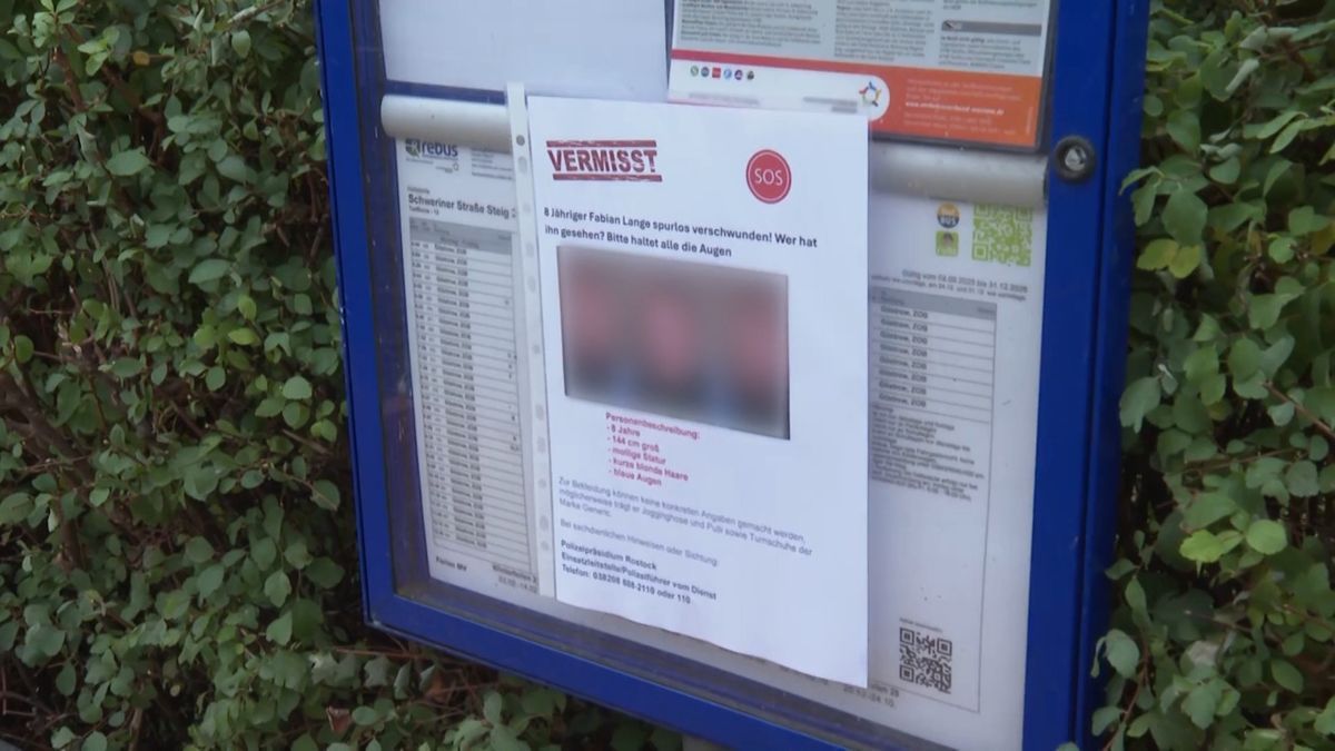 Vermisster Junge: Die Suche nach Fabian geht weiter